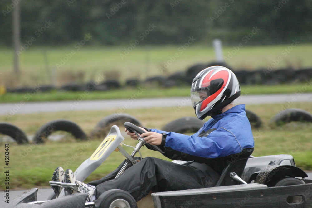karting fast Stock Photo | Adobe Stock