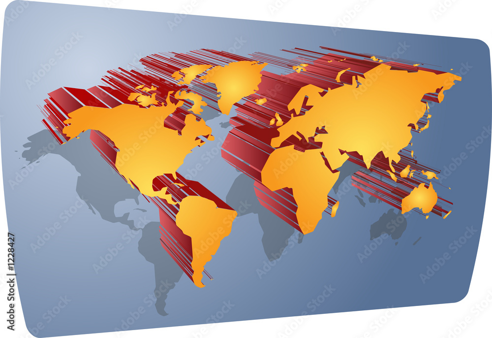 map of the world Stock Photo | Adobe Stock