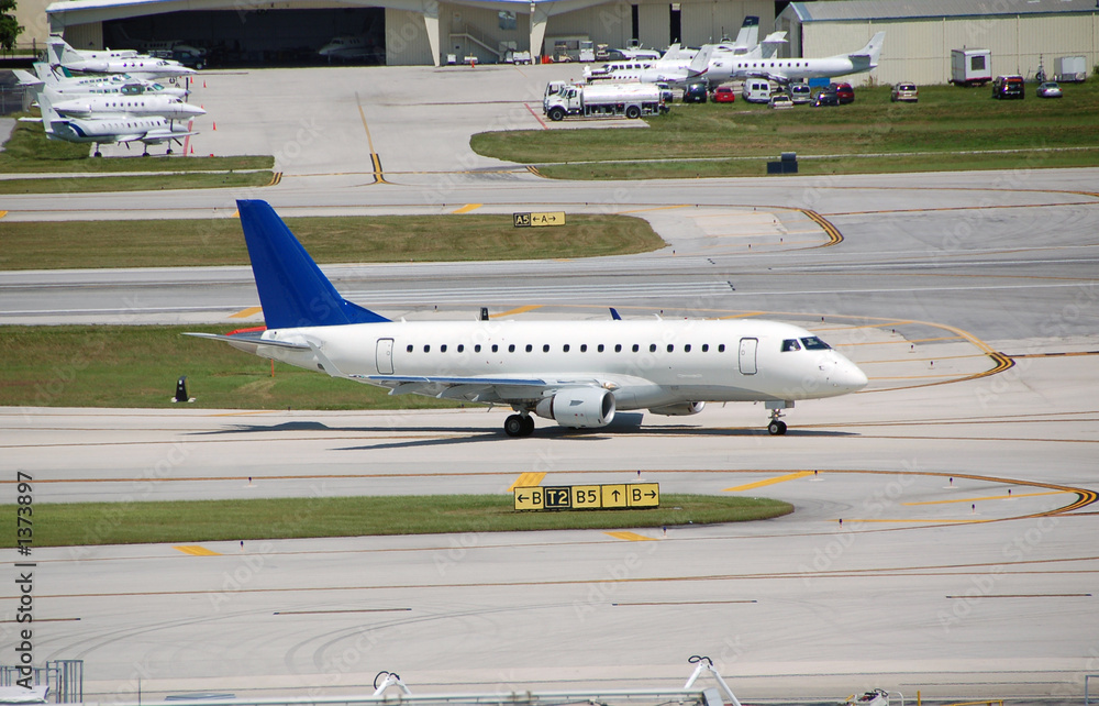 embraer 170 regional jet Stock Photo | Adobe Stock