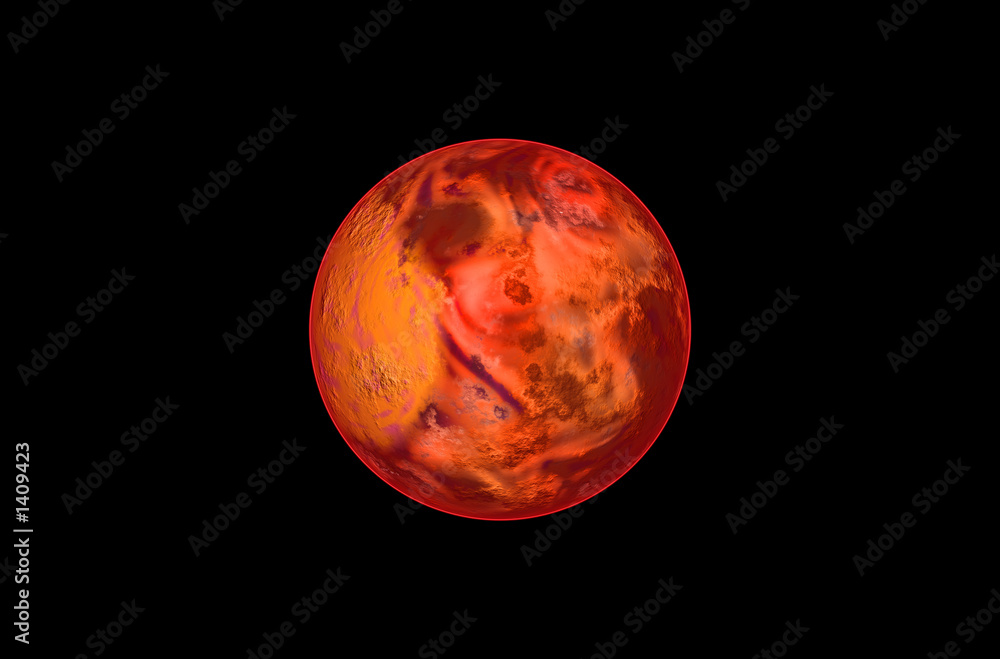 der mars Stock Illustration | Adobe Stock
