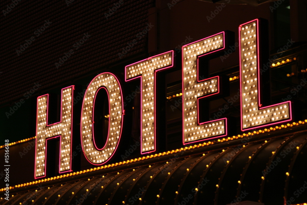 Poster hotel neon lights – Wall Art | UkPosters
