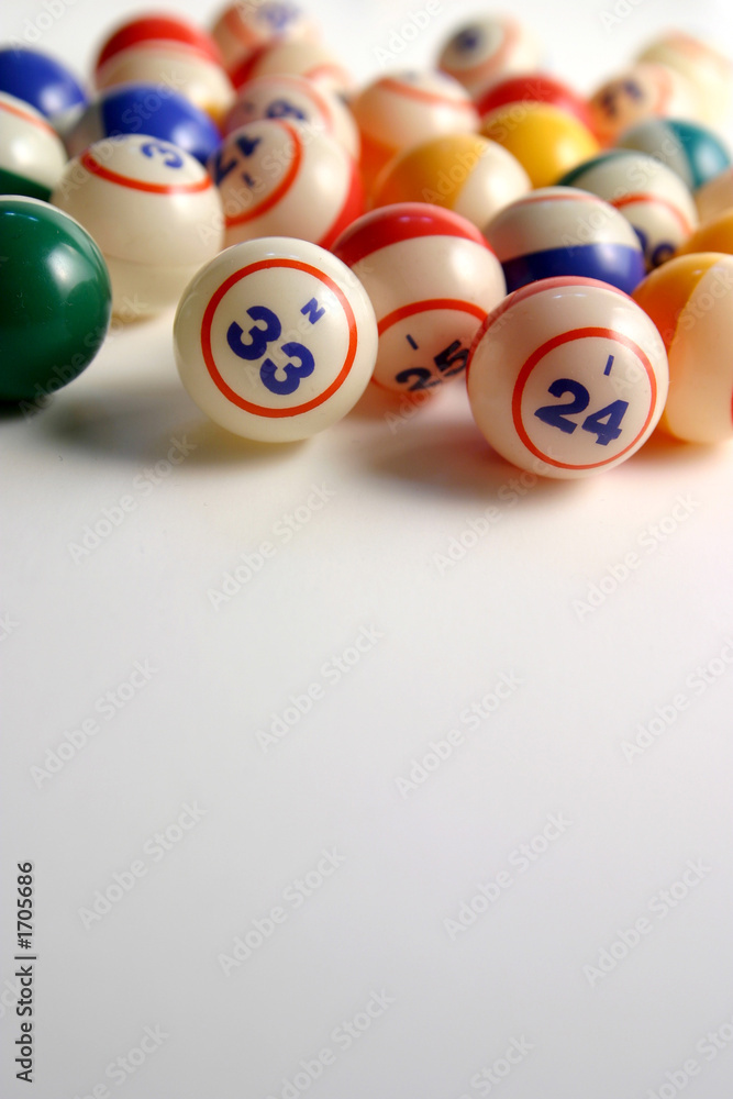 bingo balls Stock Photo | Adobe Stock