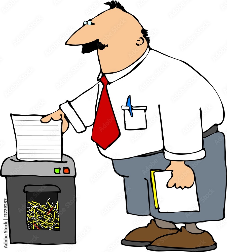 Paper Shredder Machine Clipart
