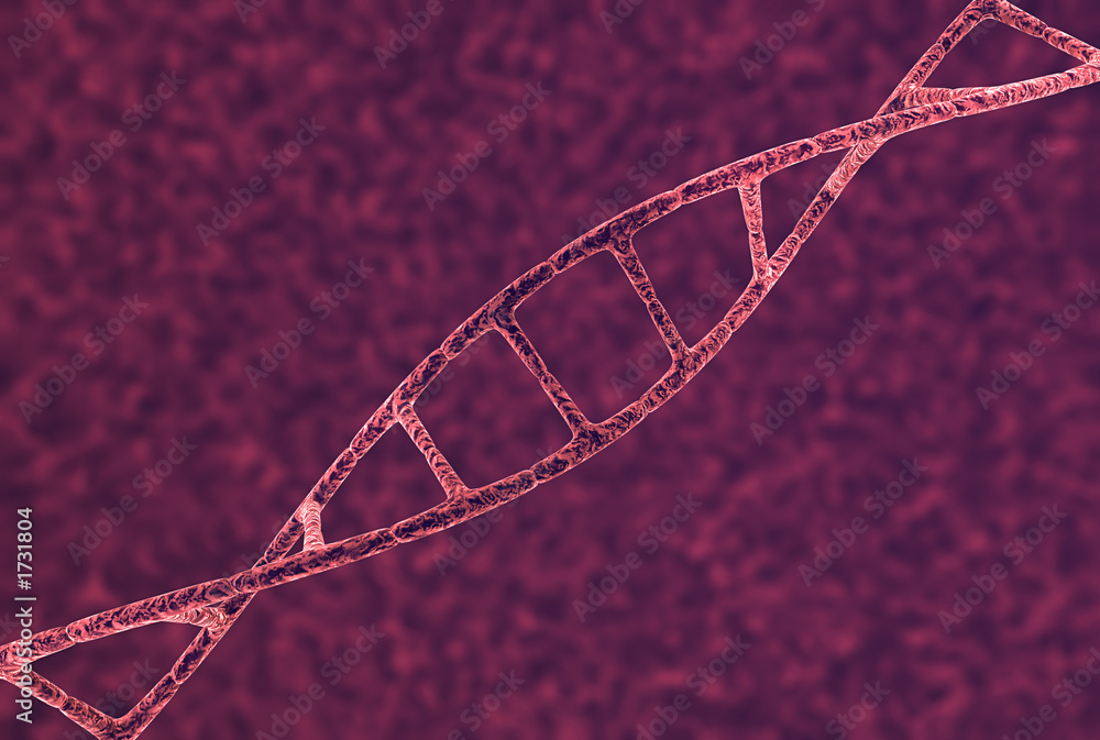 dna strand closeup Stock Illustration | Adobe Stock