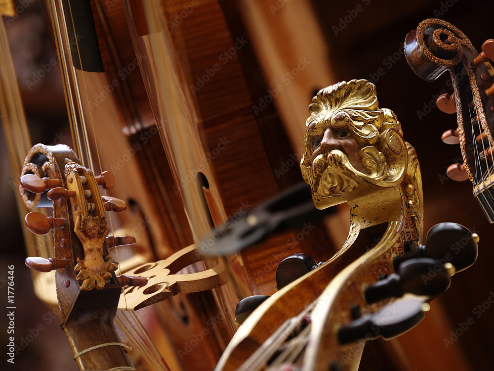 viole de gambe Stock Photo | Adobe Stock