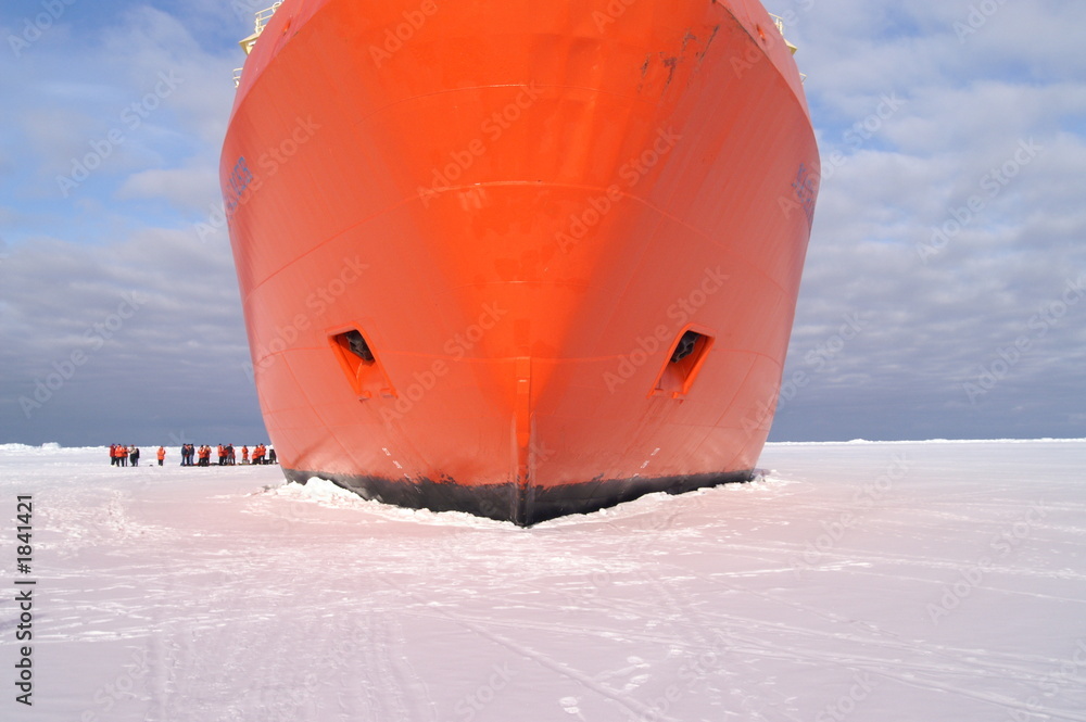 Icebreaker Ship Bow