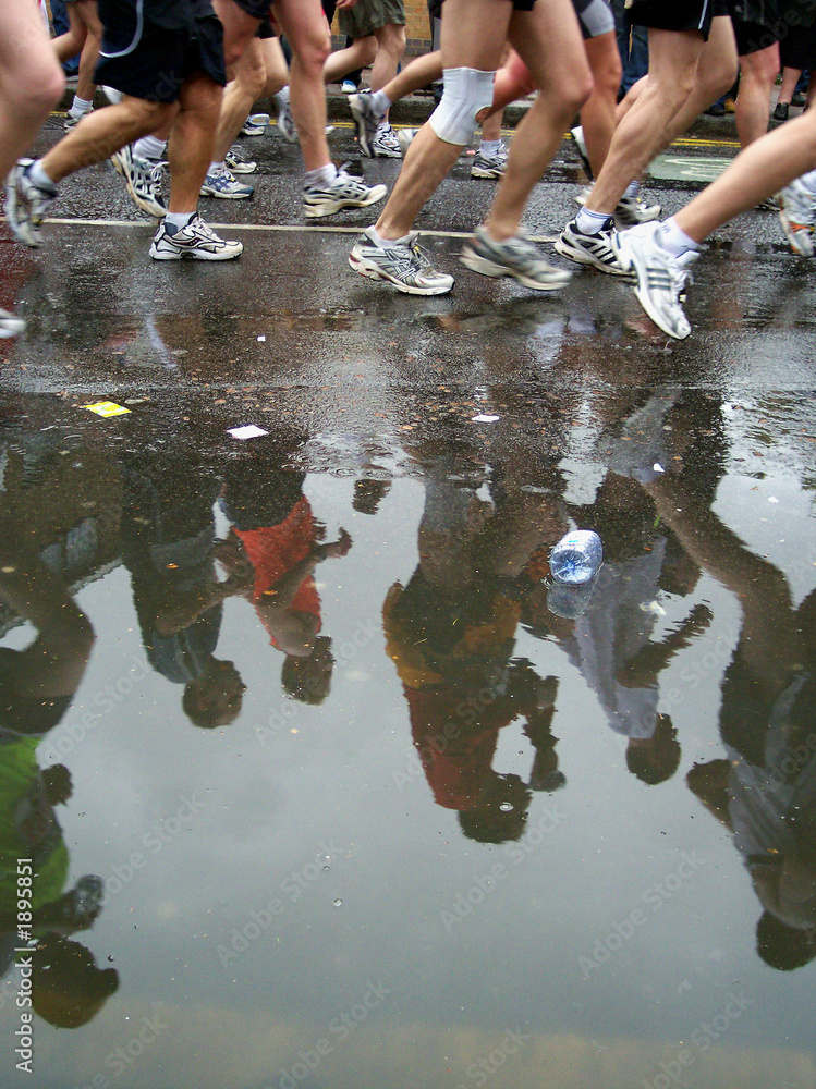 foot race Stock Photo | Adobe Stock