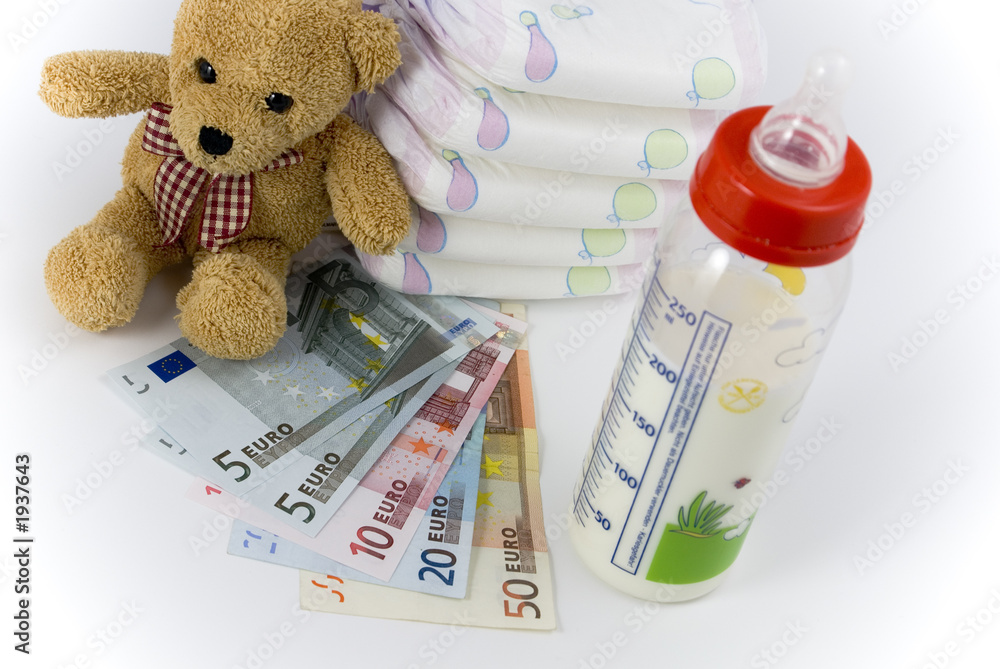 kinder kosten geld Stock Photo | Adobe Stock