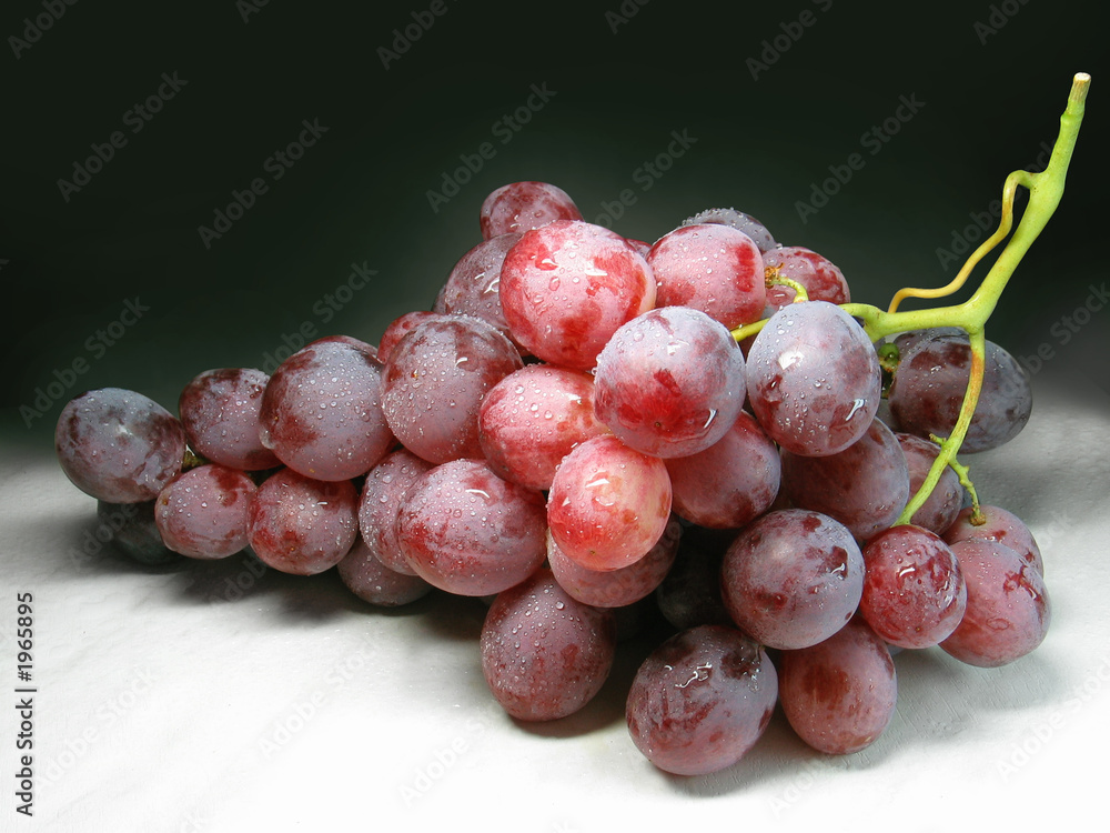 red grapes Stock Photo | Adobe Stock