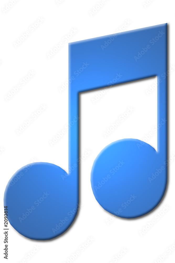 piktogramm: musiknoten Stock Illustration | Adobe Stock