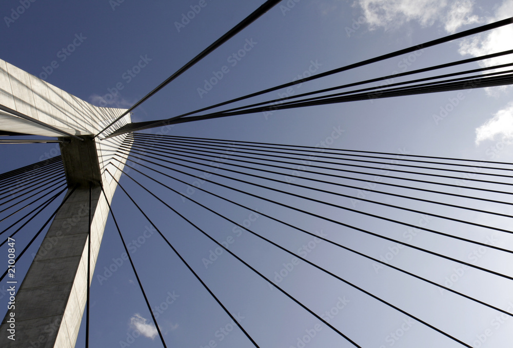 anzac bridge pylon Stock Photo | Adobe Stock