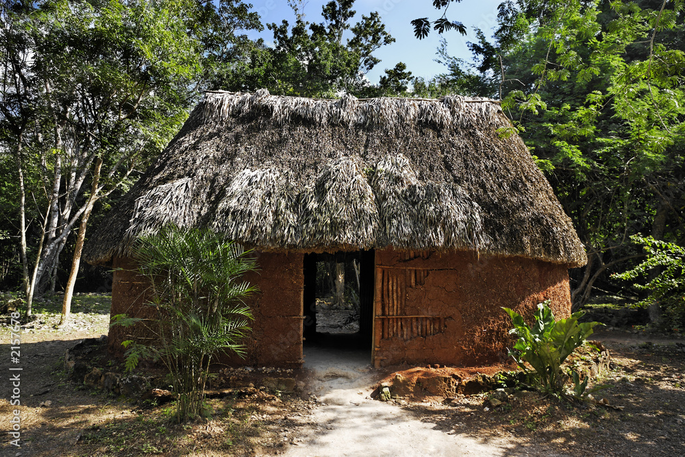 maison maya home Stock Photo | Adobe Stock