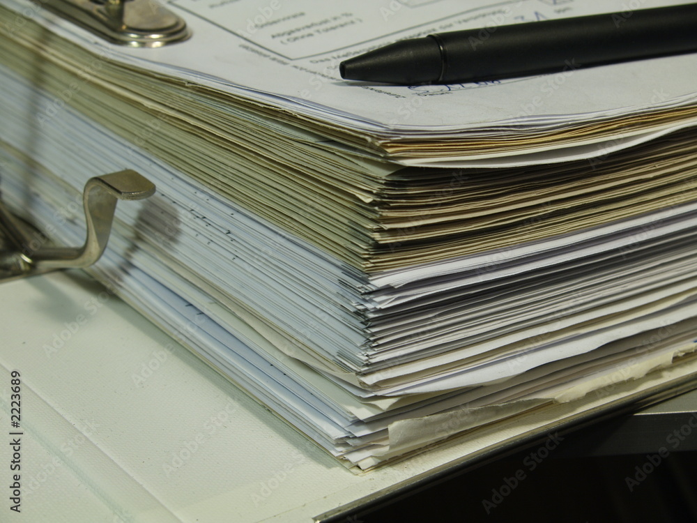 akten Stock-Foto | Adobe Stock