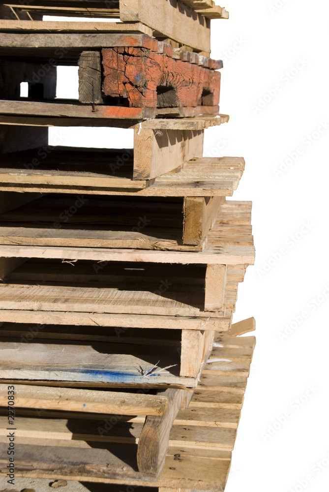 stack of pallets Stock Photo | Adobe Stock