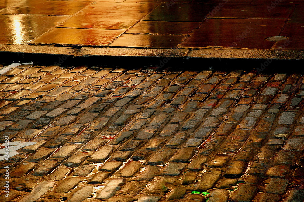 paved with gold Stock Photo | Adobe Stock