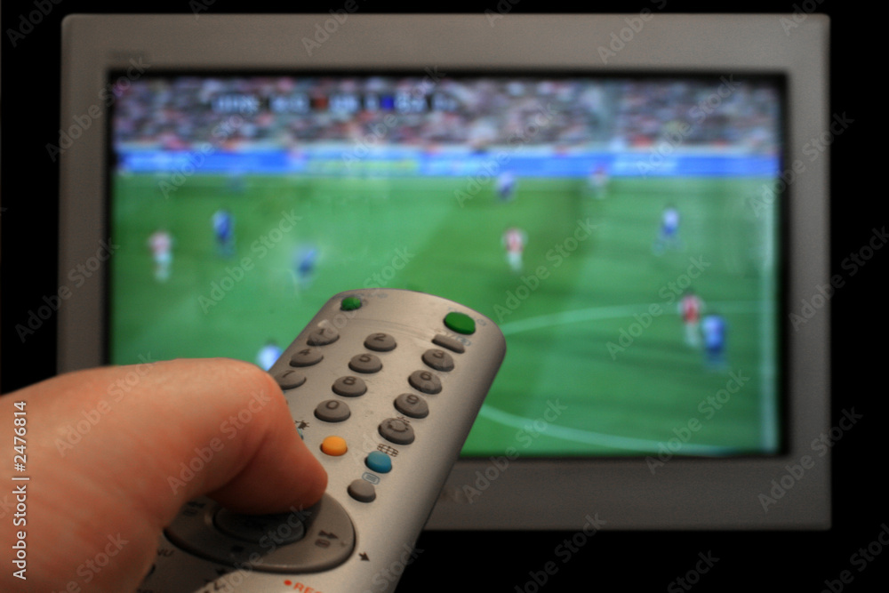 changing channel Stock Photo | Adobe Stock