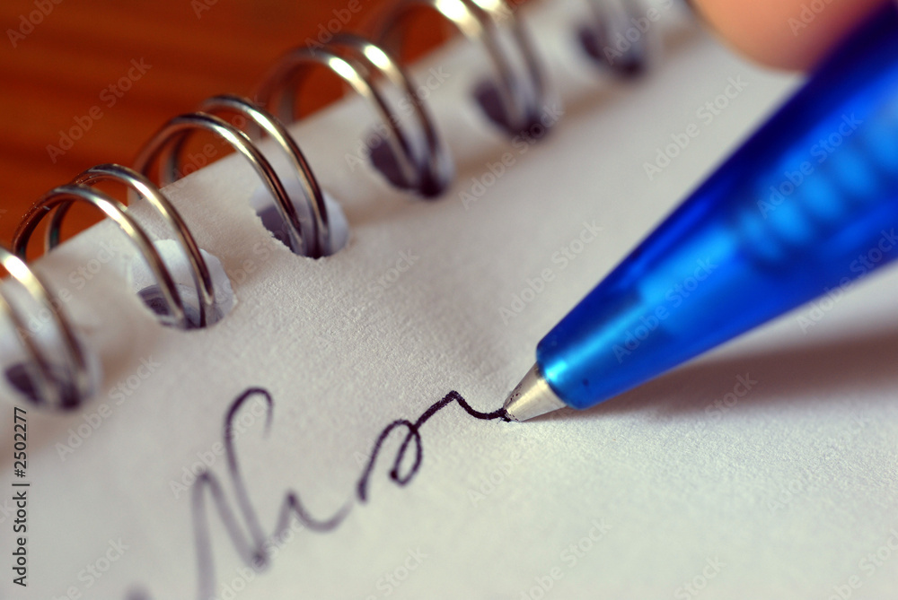 ecriture Stock Photo | Adobe Stock