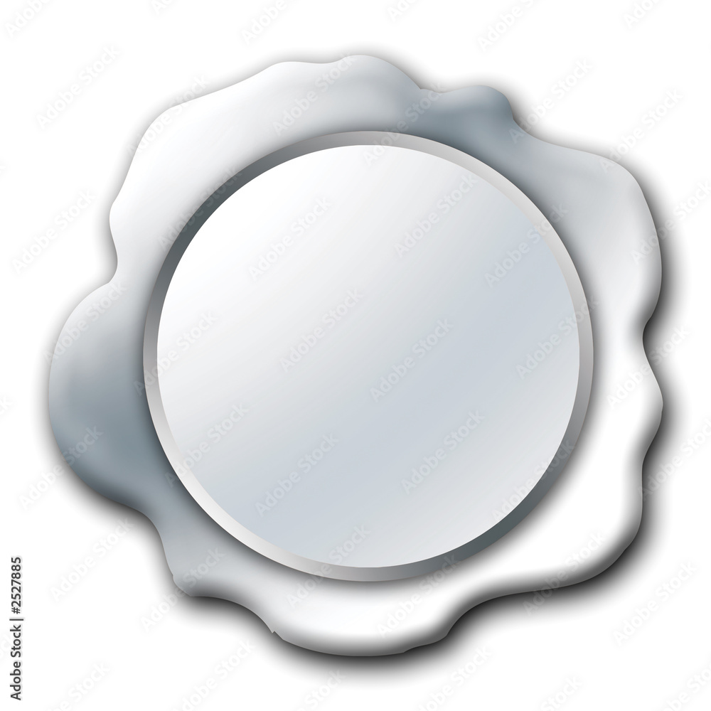 silver seal / stamp Stock Illustration | Adobe Stock