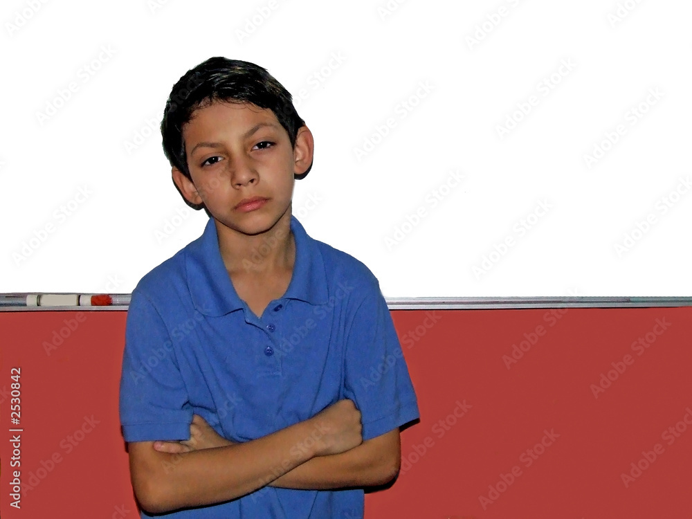 defiant boy Stock Photo | Adobe Stock