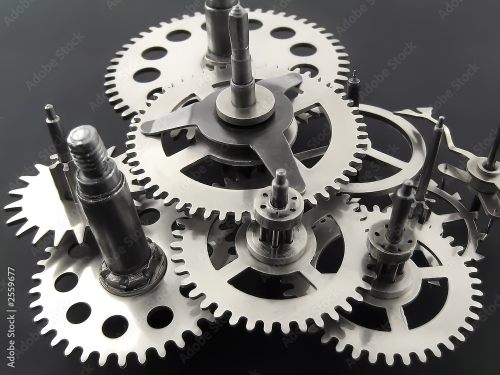 clock works. Stock Photo | Adobe Stock