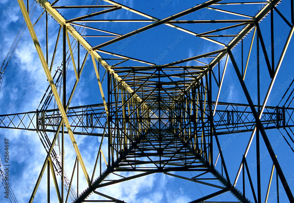 strommast Stock Photo | Adobe Stock