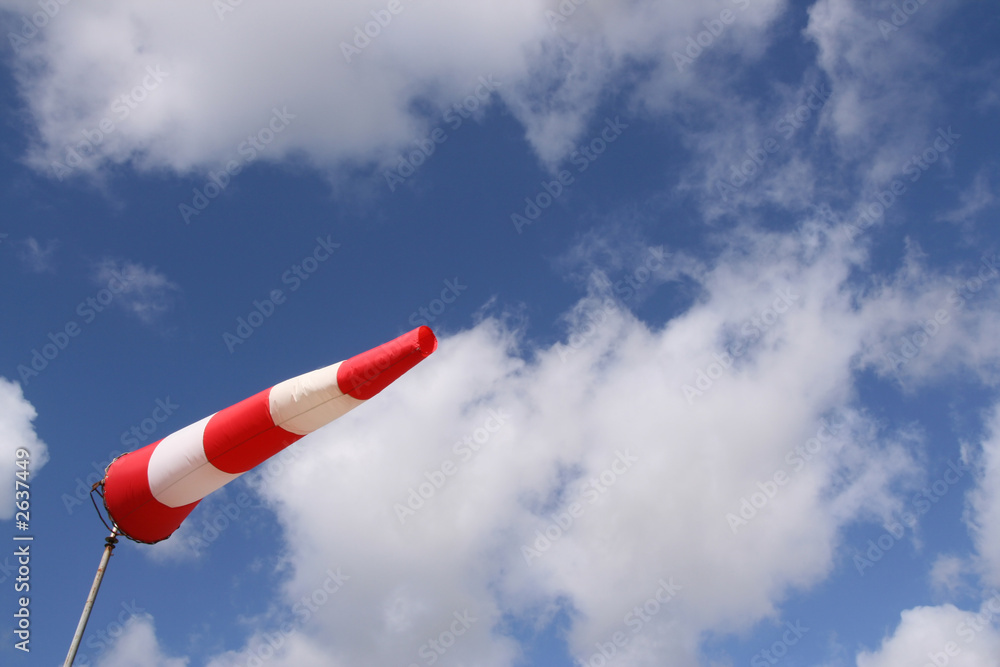windsock (horizontal) Stock Photo | Adobe Stock