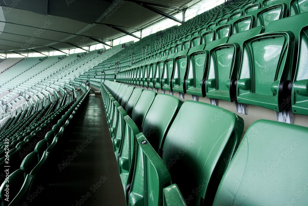 stadium seating empty Stock Photo | Adobe Stock