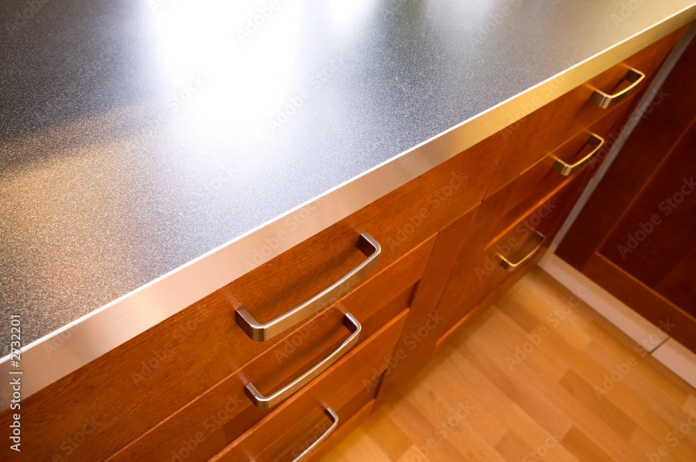 kitchen counter and drawer Stock Photo | Adobe Stock