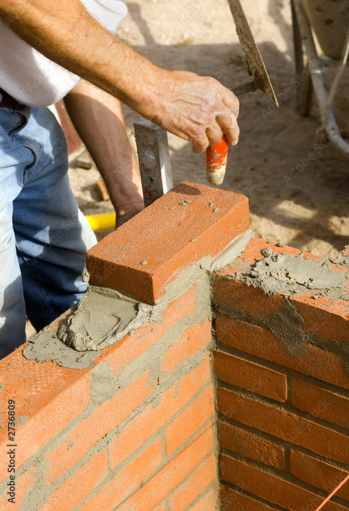 brick layer 2 Stock Photo | Adobe Stock