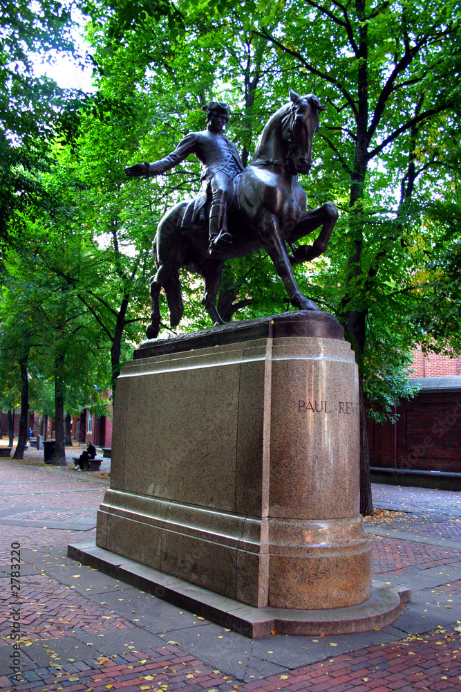 Paul Revere Statue North End