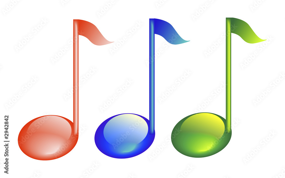 note musicali Stock Photo | Adobe Stock