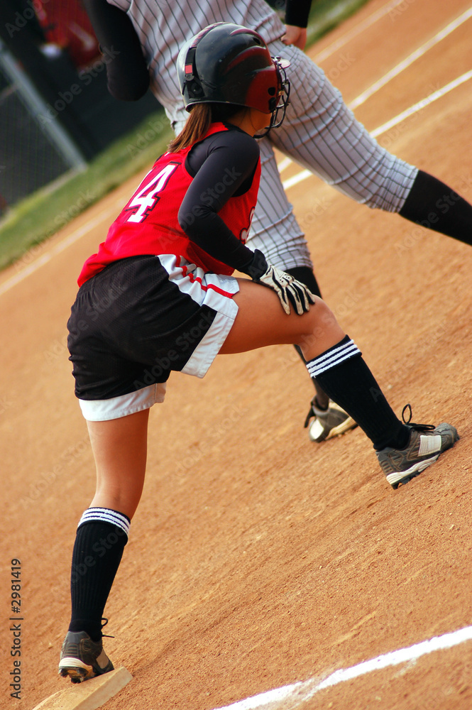 softball player Stock Photo | Adobe Stock