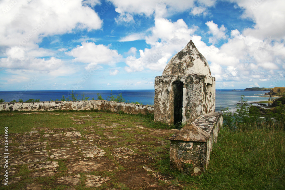 guam tourist spot - magellan point Stock Photo | Adobe Stock