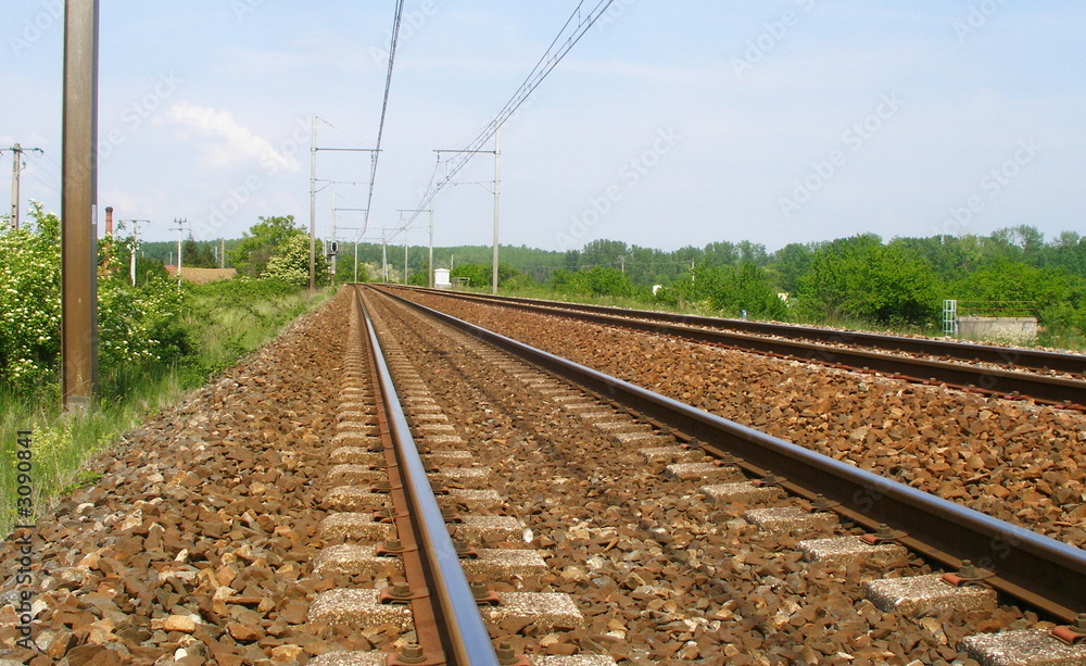 voie ferrée Stock Photo | Adobe Stock