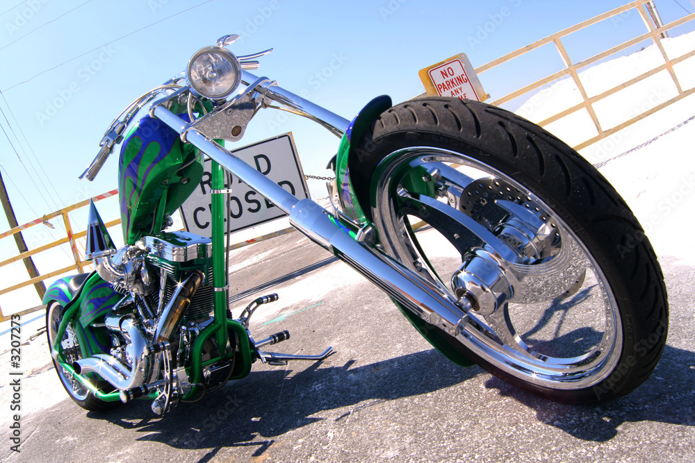 custom chopper Stock Photo | Adobe Stock