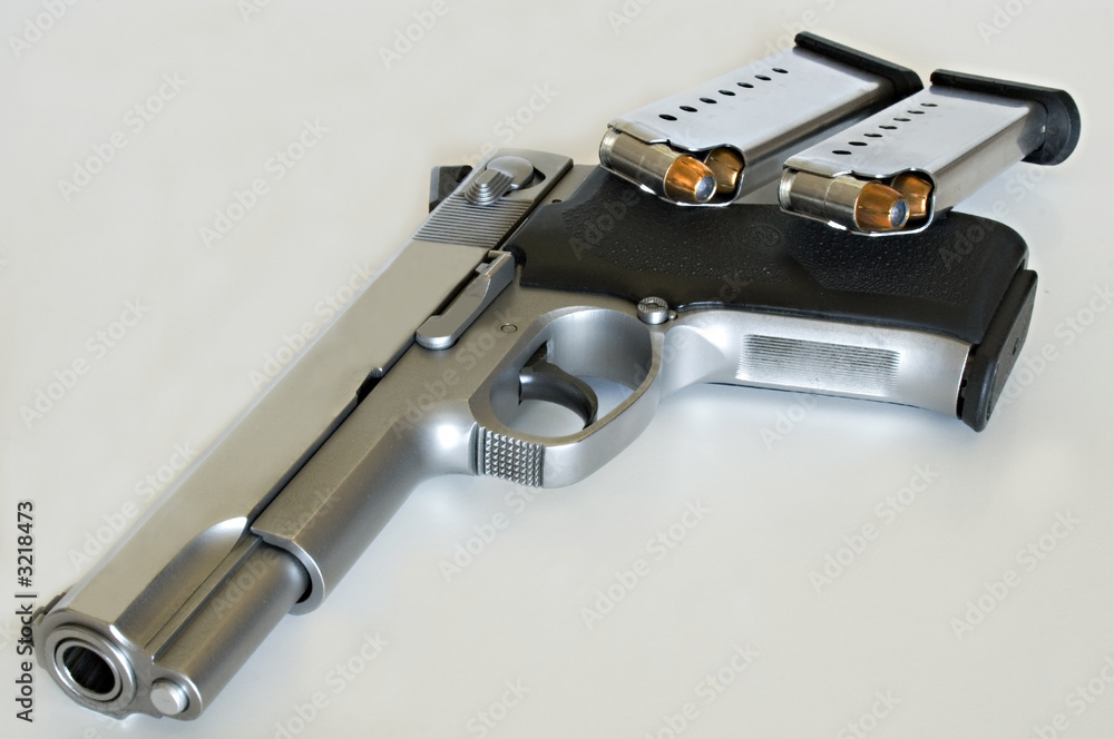 .45 caliber gun Stock Photo | Adobe Stock