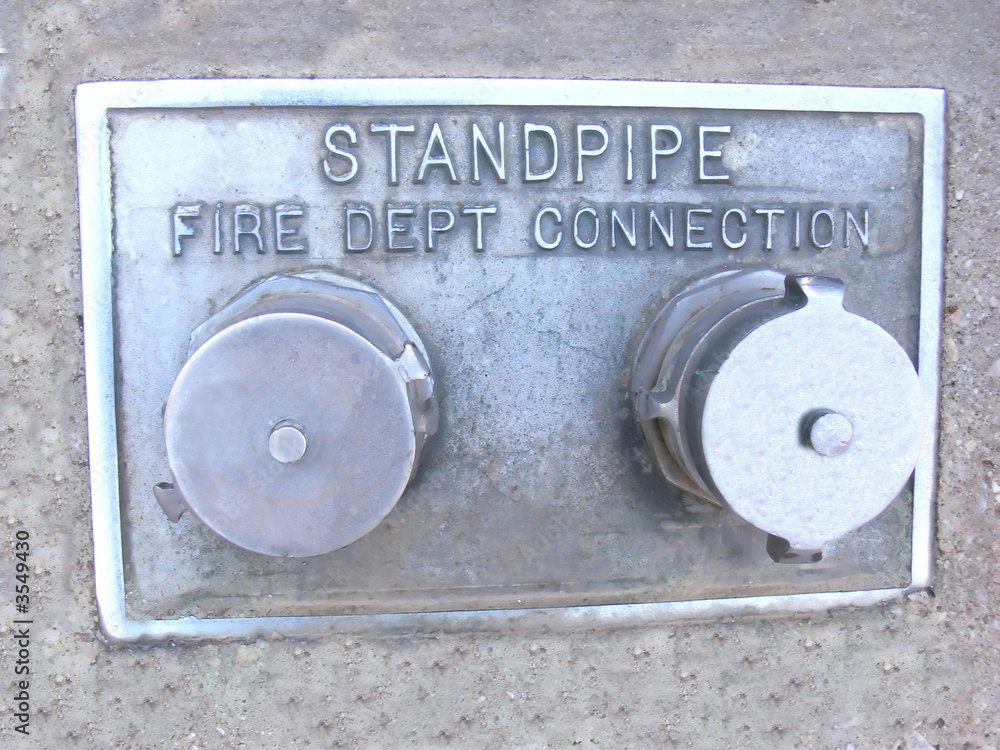 Standpipe on an high-rise 70496 Stock Photo | Adobe Stock