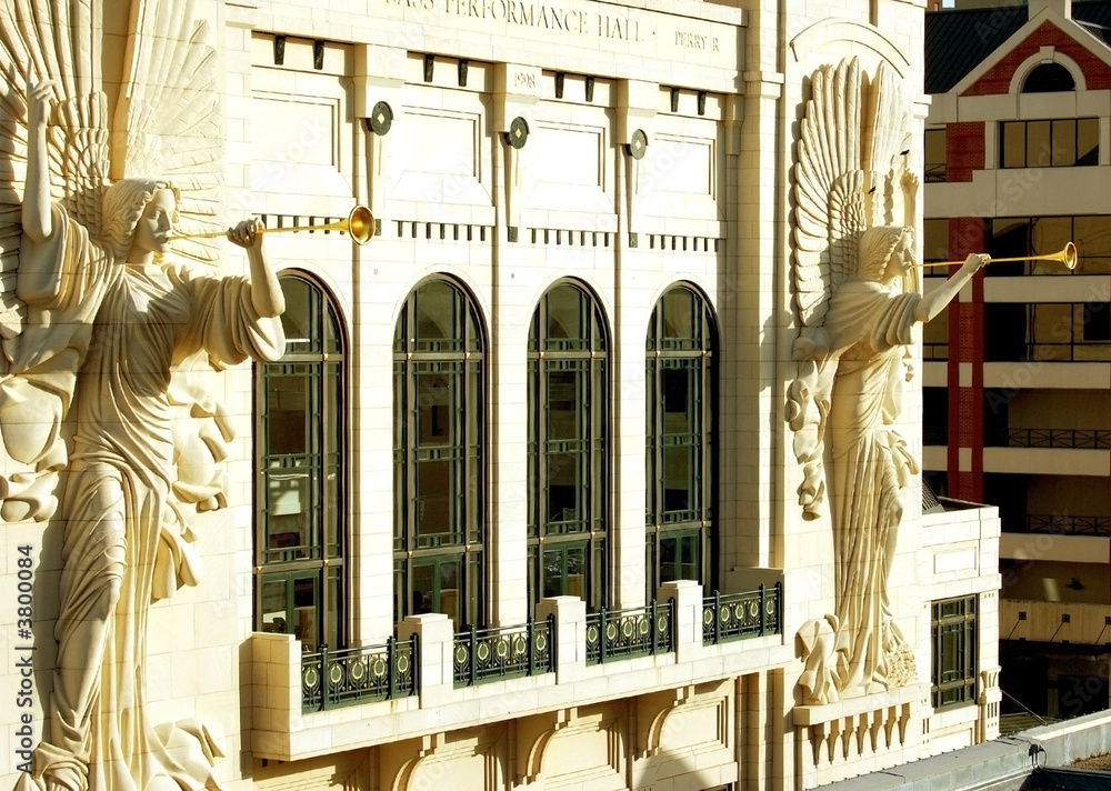 Bass Hall Angels Stock Photo | Adobe Stock