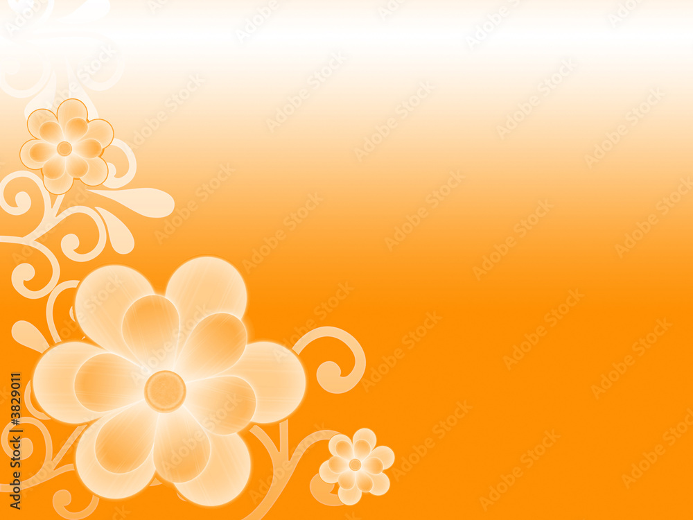 Orange Flower Backgrounds
