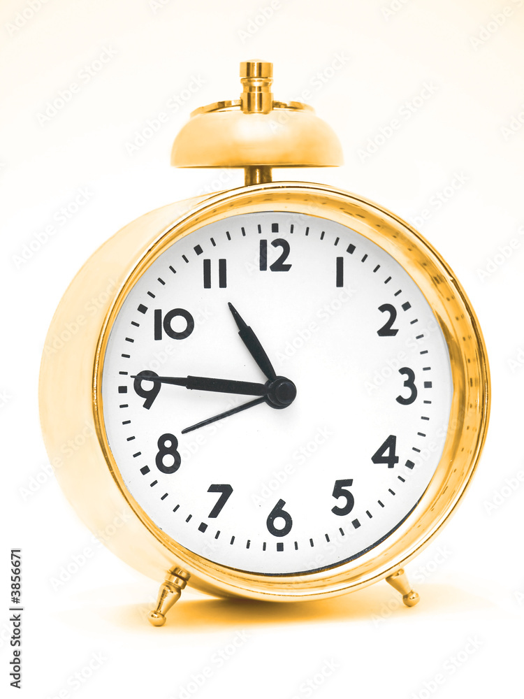 Reloj Dorado. Stock Photo | Adobe Stock