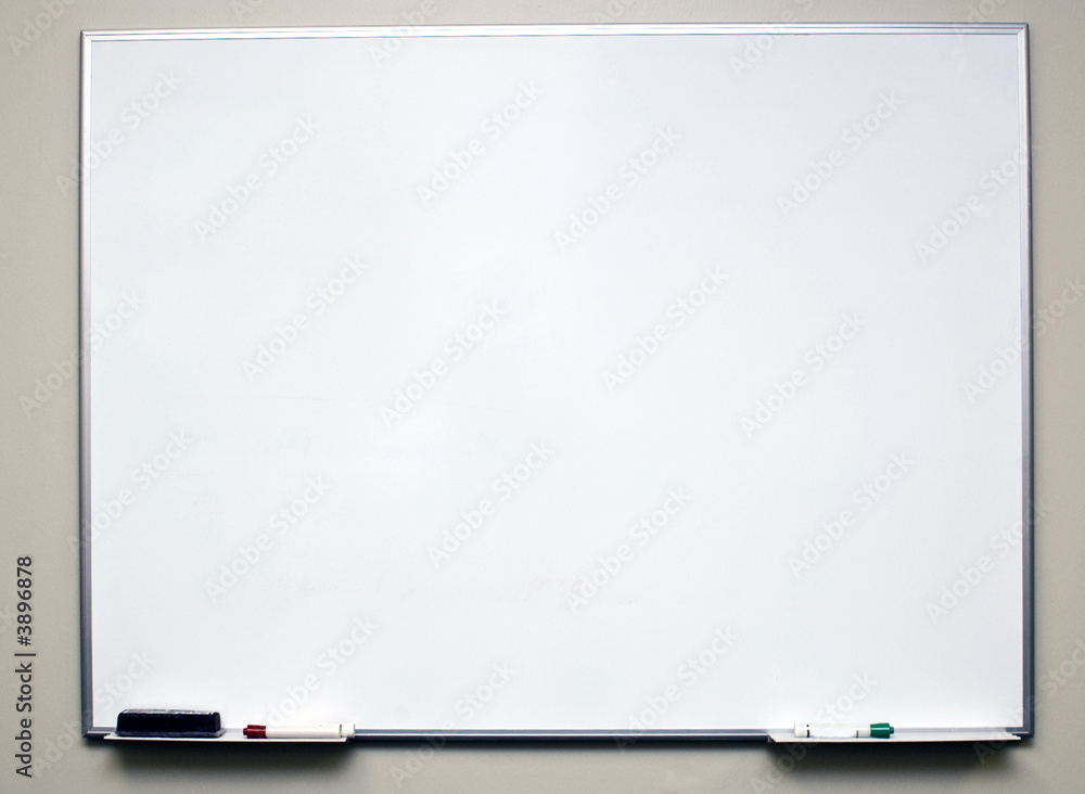 School dry erase board Stock Photo | Adobe Stock