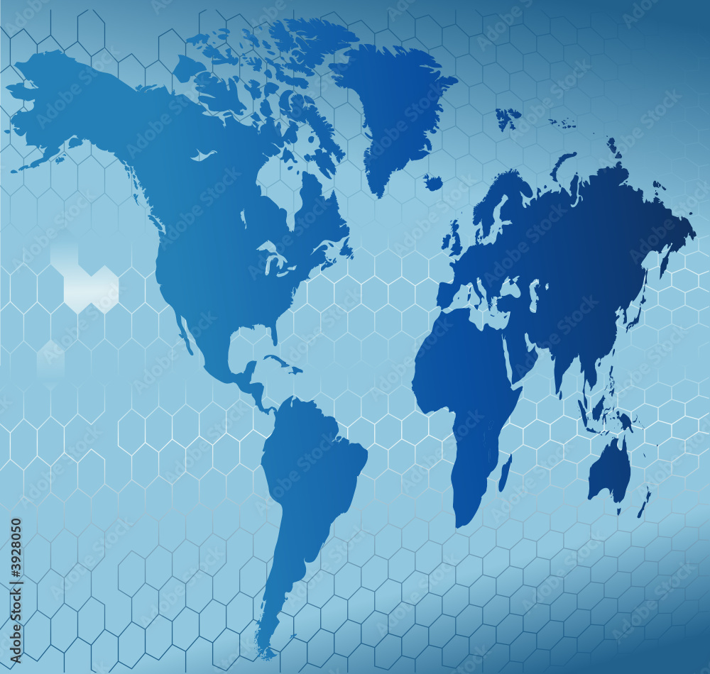 Globe Word Map of Earth Background Stock Vector | Adobe Stock