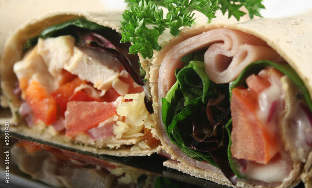 Mixed Wrap Platter 4 Stock-Foto | Adobe Stock