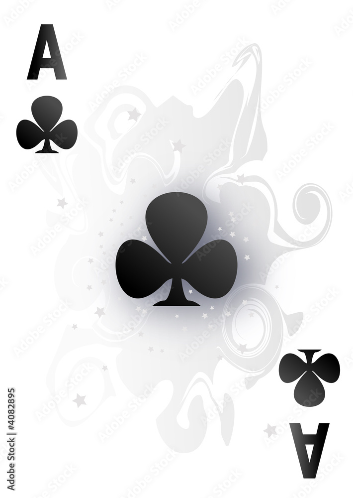 as de trefle Stock Illustration | Adobe Stock