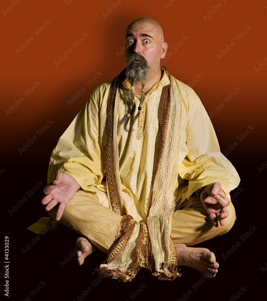 Funny Guru Stock Photo | Adobe Stock