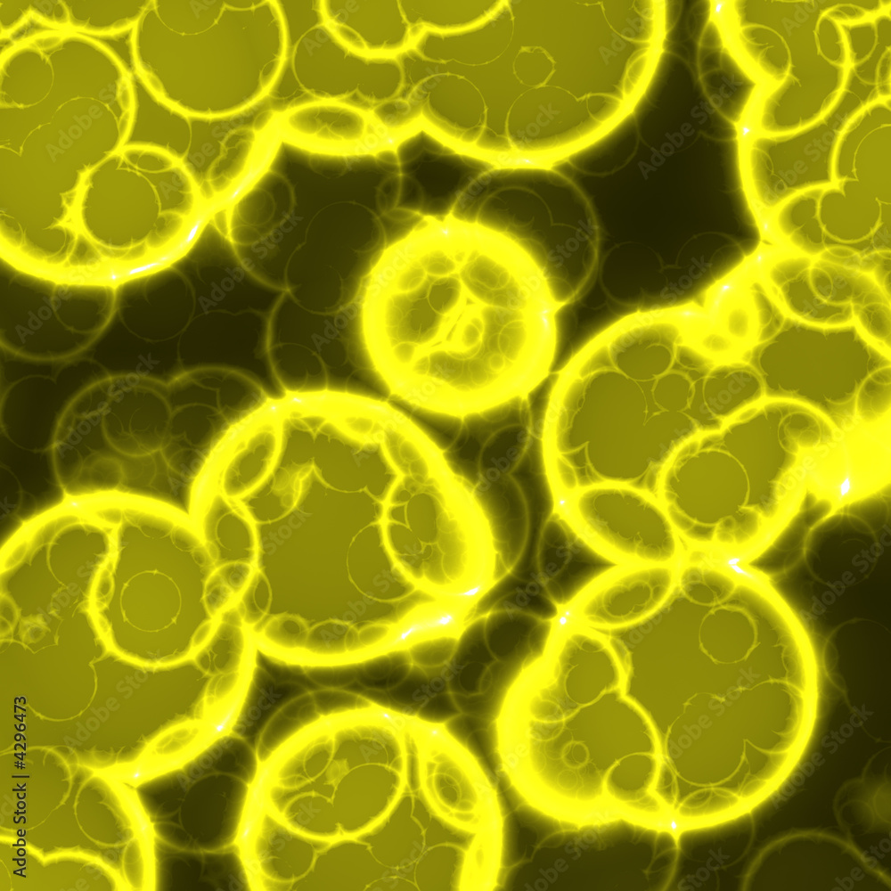 Magnified virus cells Stock Illustration | Adobe Stock