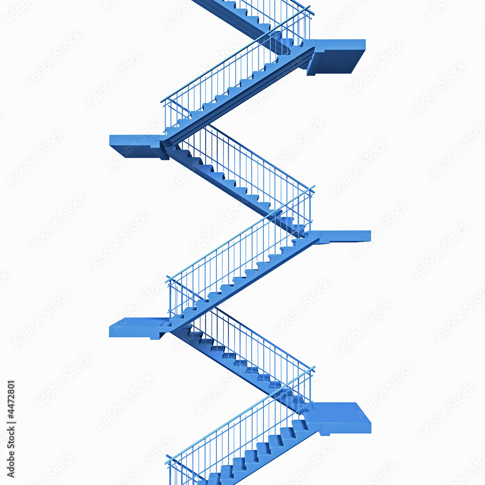 stairs, flight of stairs Stock Illustration | Adobe Stock