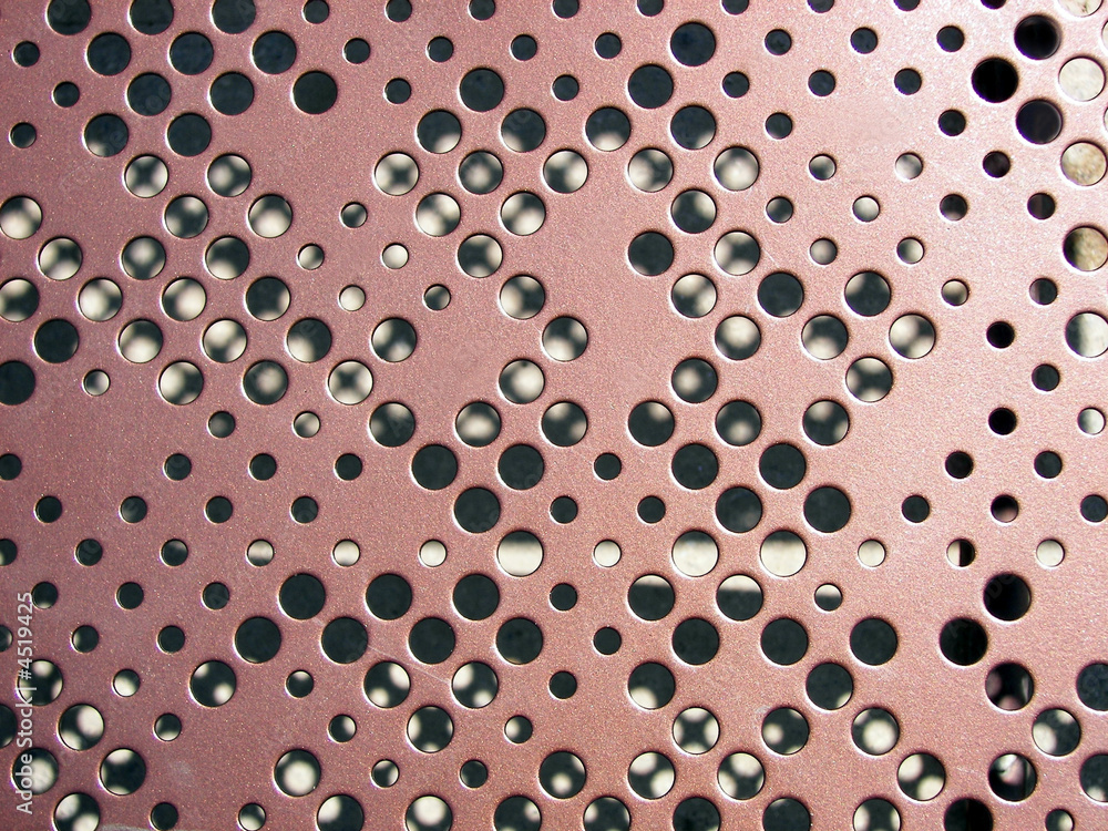 Lochblech Stock-Foto | Adobe Stock