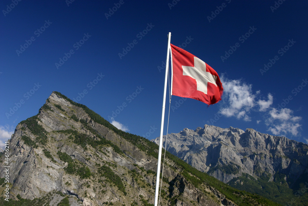 Drapeau suisse Stock Photo | Adobe Stock