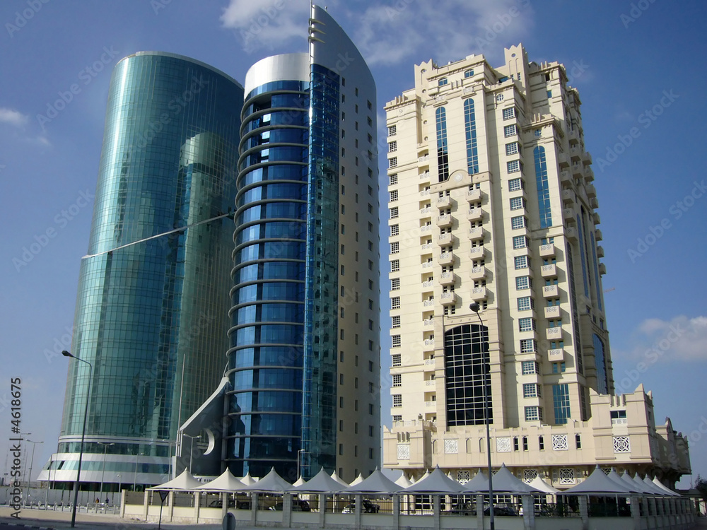 Industrial area Doha, Qatar Stock Photo | Adobe Stock